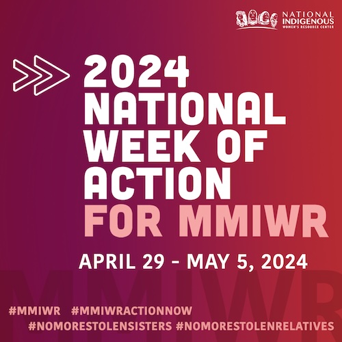 2024 National Week of Action for MMIWR | NIWRC